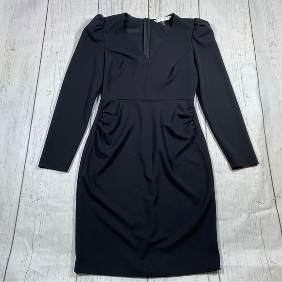 Trina Turk | Dresses | Trina Turk Puff Shoulder Long Sleeve Sheath ...